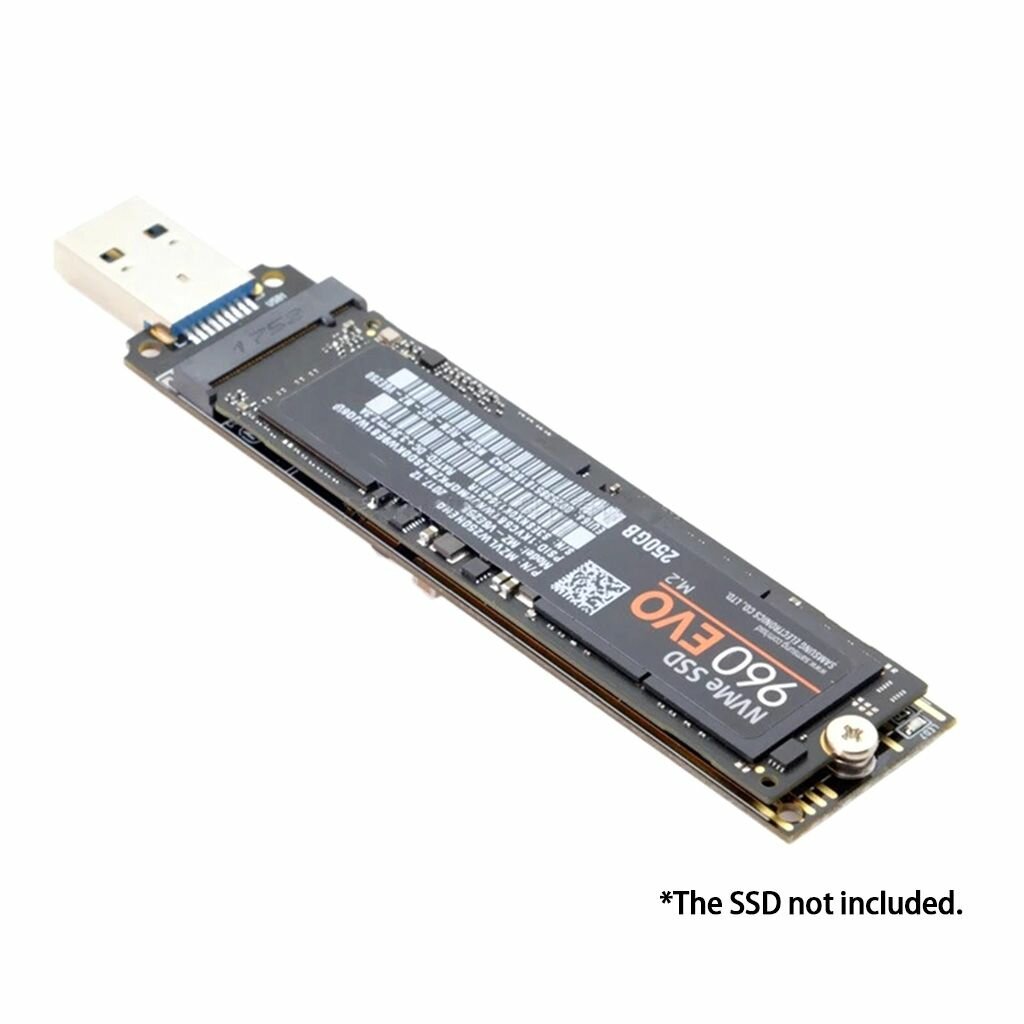 Протокол Nvme для M.2 SSD к Usb3.1 Type-A, беспроводной адаптер жесткого диска, набор расширений интерфейса