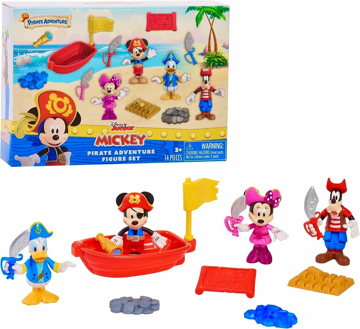 Disney Junior / Микки Маус Набор фигурок Пиратское приключение