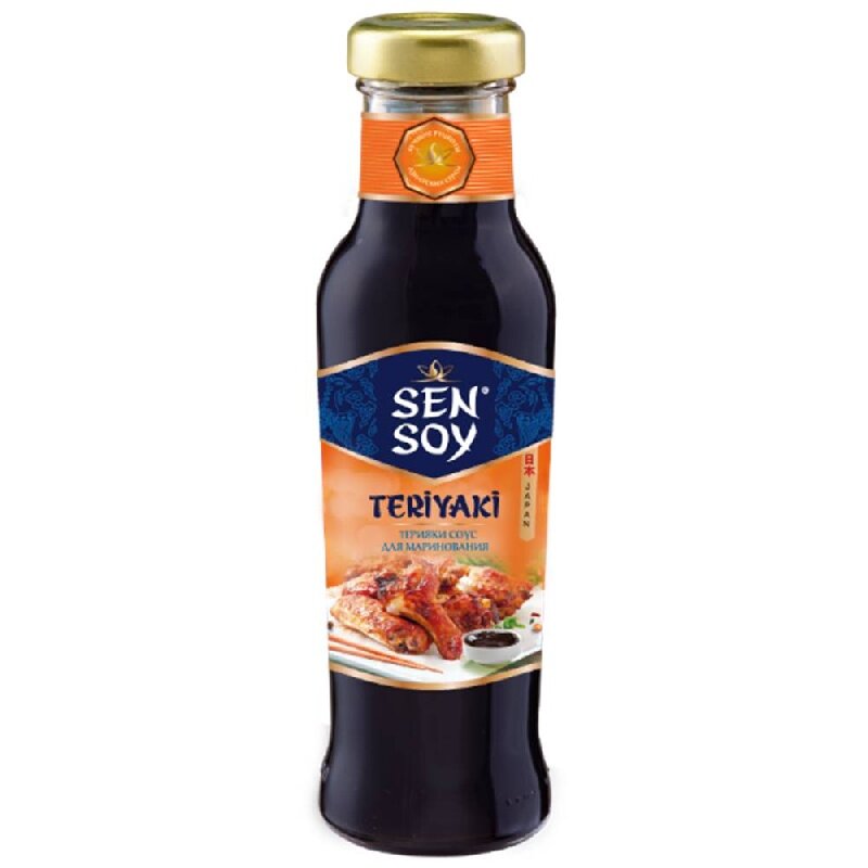 Соус SENSOY премиум густой для маринования "Терияки" /стелко/ 320г