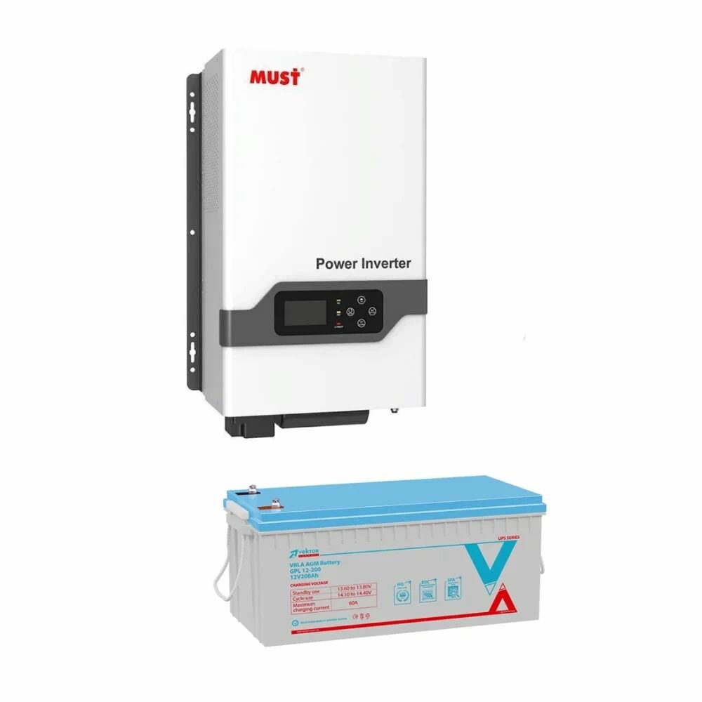 Комплект ИБП + АКБ "дача" - 2кВт/900Вт*ч