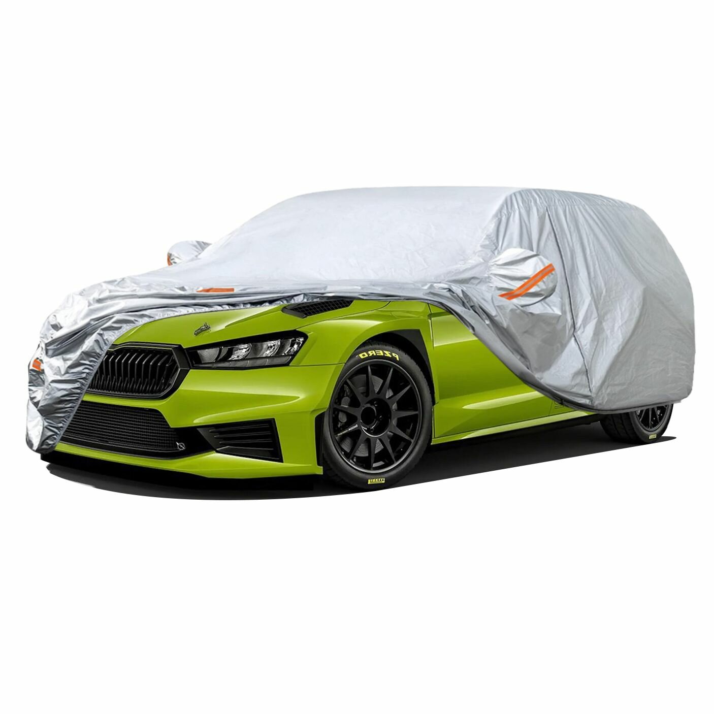 XICB00M Чехол на автомобиль Skoda Fabia, Мембранные материалы, Ткань, 1 шт.