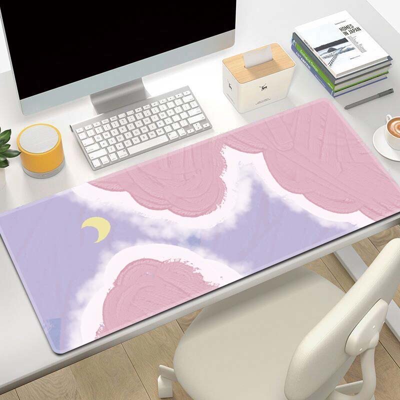 Коврик для мыши Liangcaida "Пейзаж, написанный маслом", нескользящий, 1000x500 мм