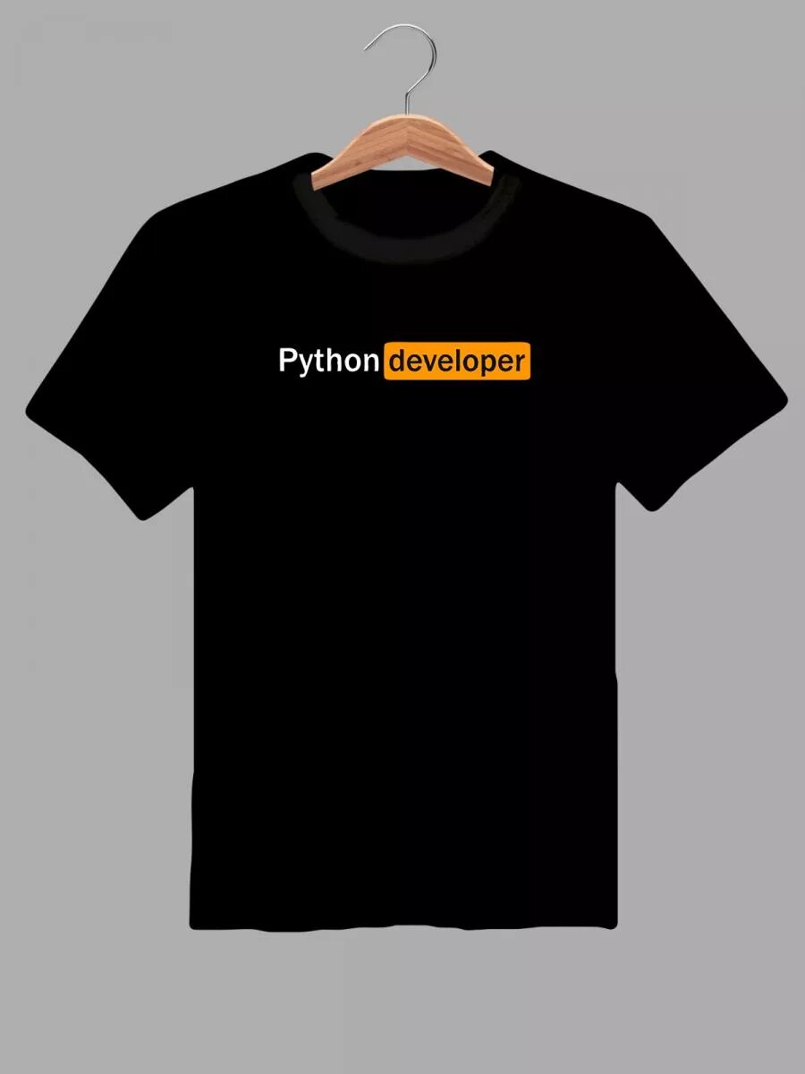 Футболка python developer