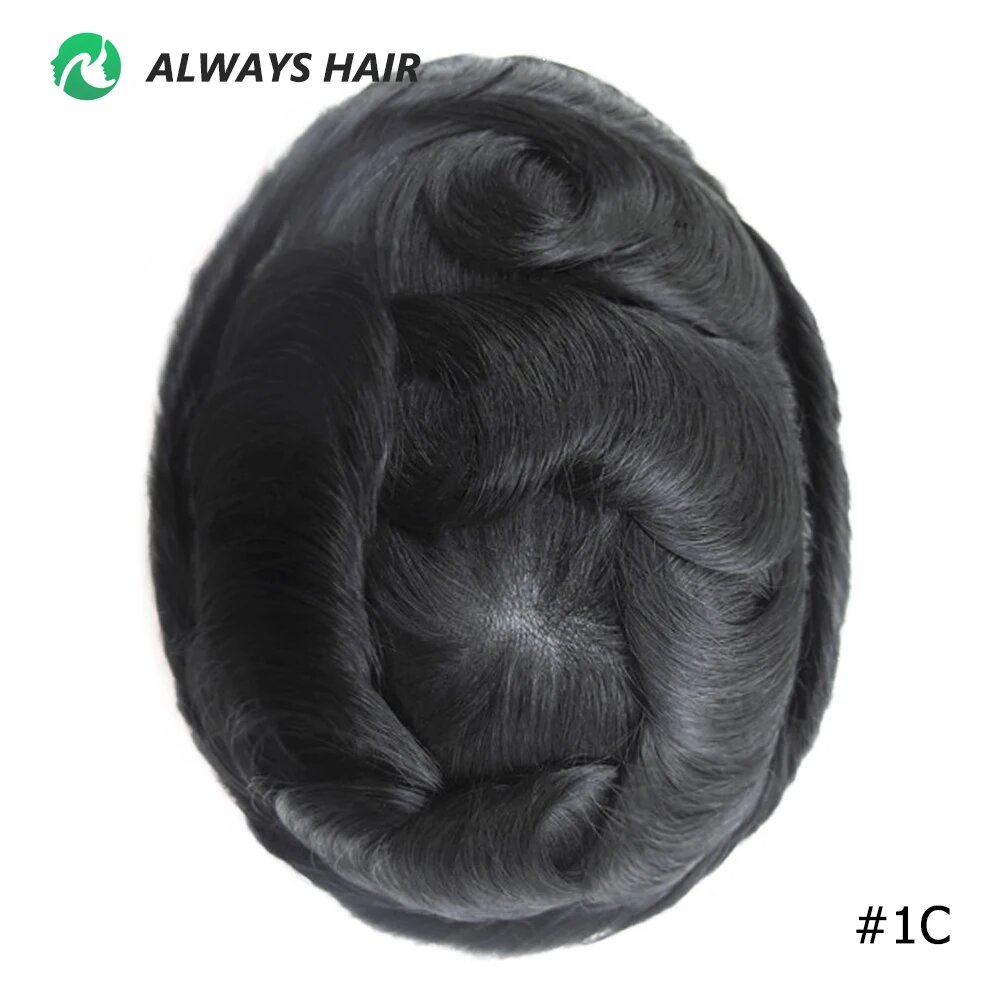 Мужской парик-затылок Always Hair, цвет 1C#
