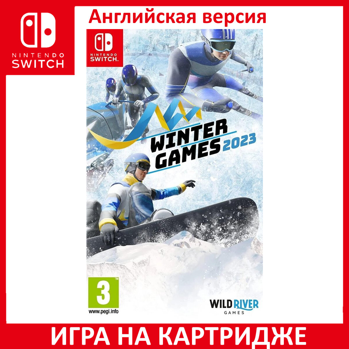 Игра Winter Games 2023 Switch Английский язык Картридж на Nintendo Switch