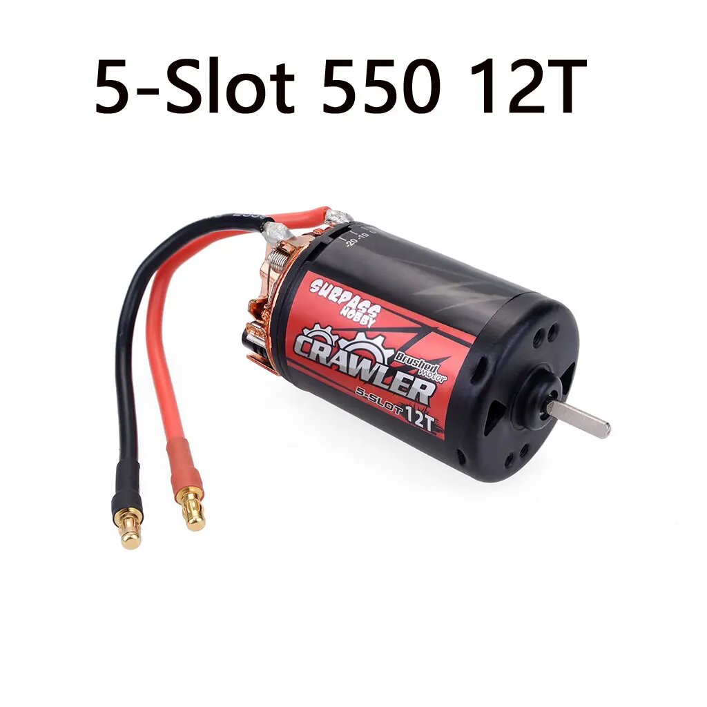 Surpass Hobby 550 12T 5-Slot мотор для RC Crawler