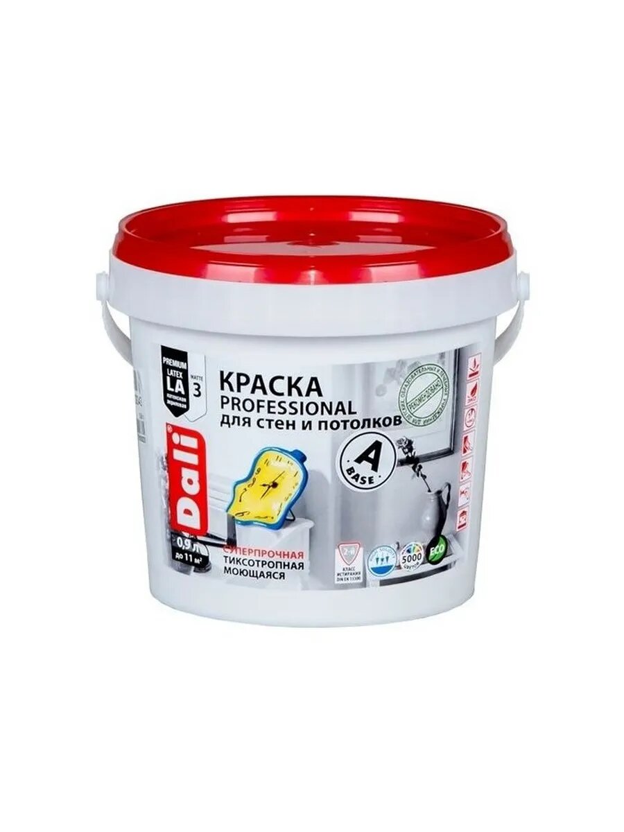 Краска акриловая Для стен и потолков Professional глубоком