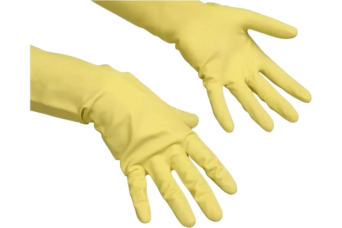 Vileda Professional латексные многоцелевые перчатки S желтые арт. 8016/100758/100161 8269