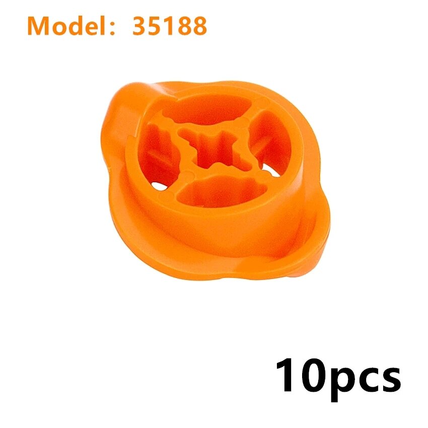 Оранжевая вращающаяся платформа Leduo 35188, 10 шт.