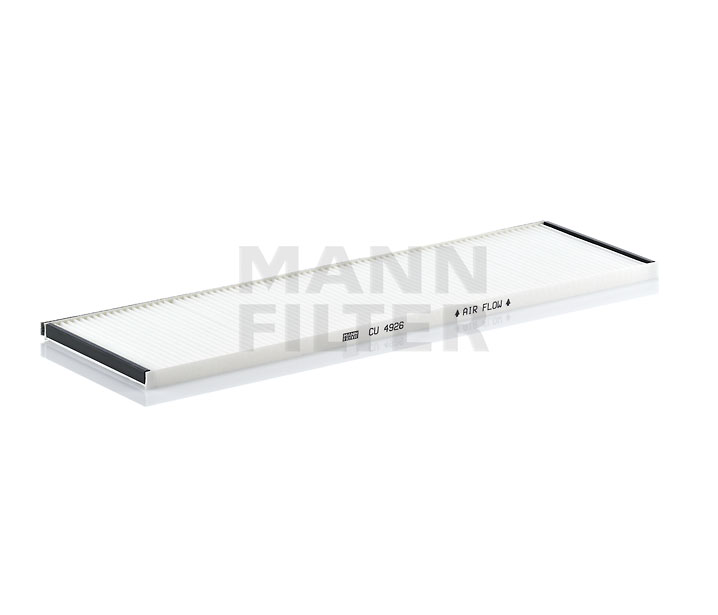 MANN-FILTER CU 4926 (0018354947 / 0018355547 / 18355547) фильтр салона 492x151x13\ evobus (mb / setra), man, neoplan