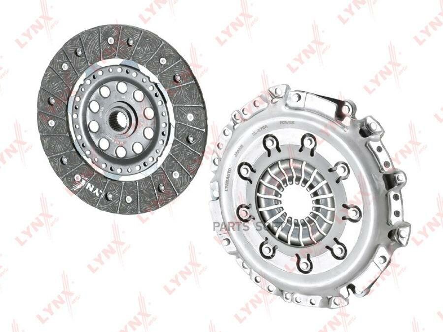 LYNXAUTO CL-1804 Комплект сцепления без выжимного (d 240 mm) FORD Focus II-III 2.0 (04>)/C-Max 2.0 (07> )/Galaxy/S-Ma ()
