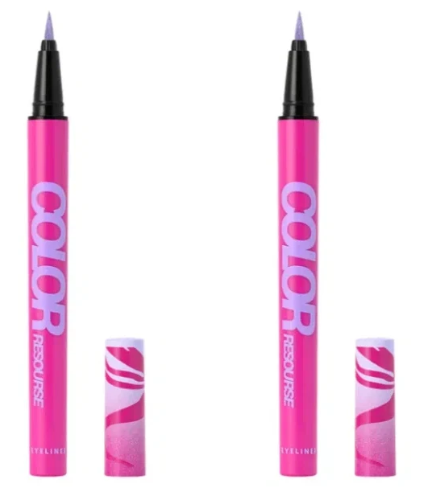 Лайнер для глаз Love Generation Color resourse, тон 02 сиреневый, 0,6 мл, 2 шт