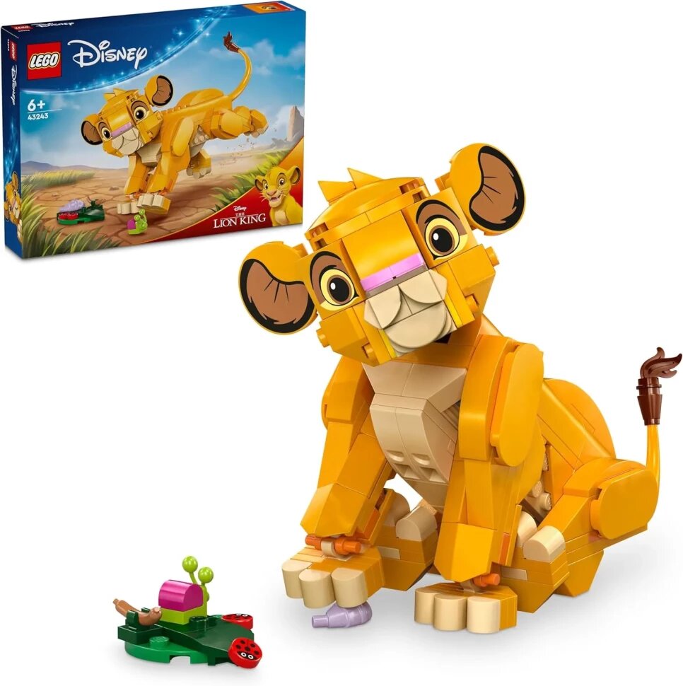 Конструктор LEGO Disney Симба детеныш Короля Льва 43243