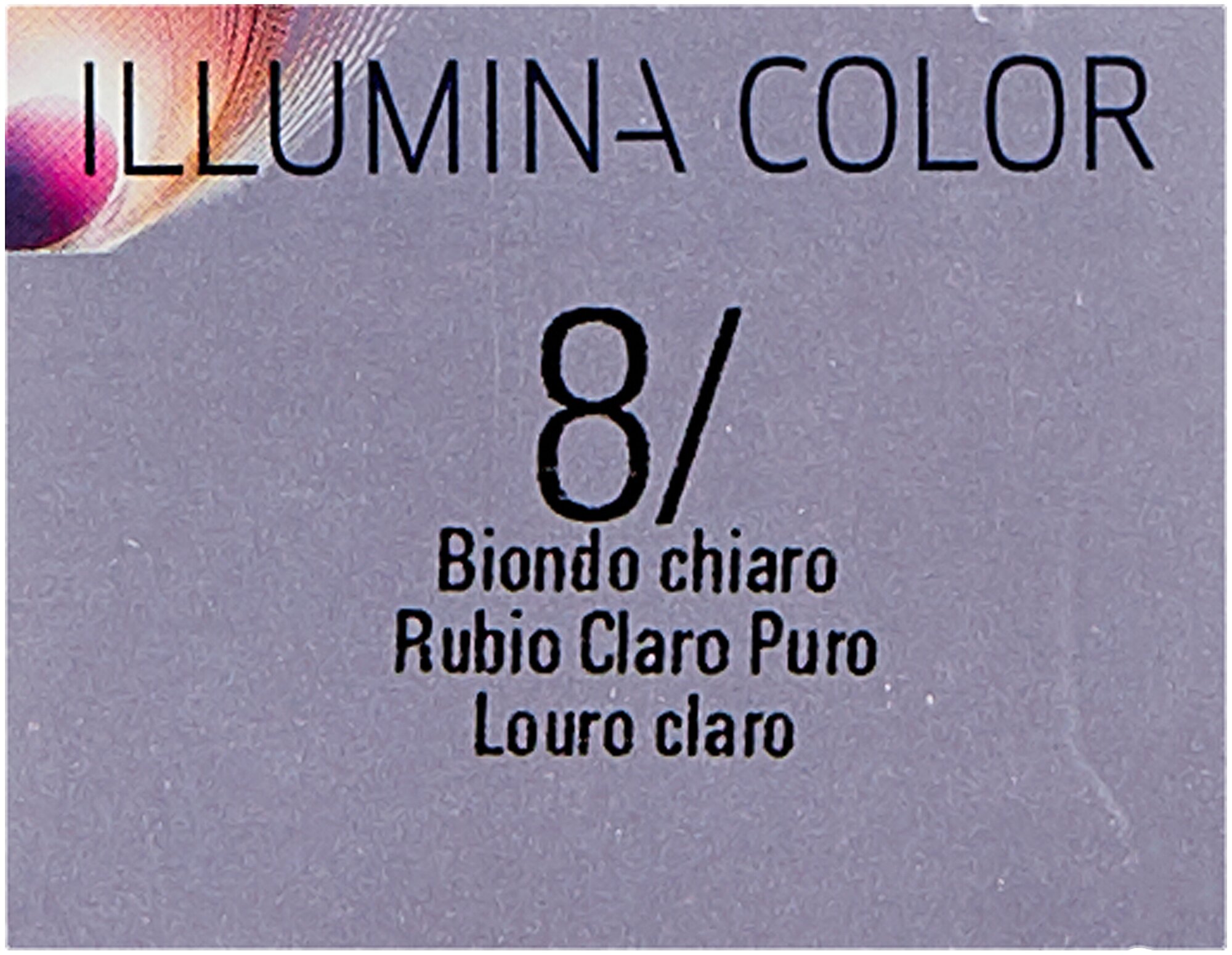 Крем-краска Wella Professionals Illumina Color для волос , 8/ Светлый блонд , 60 мл