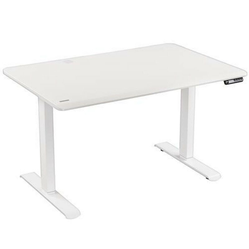 Стол компьютерный Cougar Pure 120, белый, с органайзером для проводов, регулировка высоты