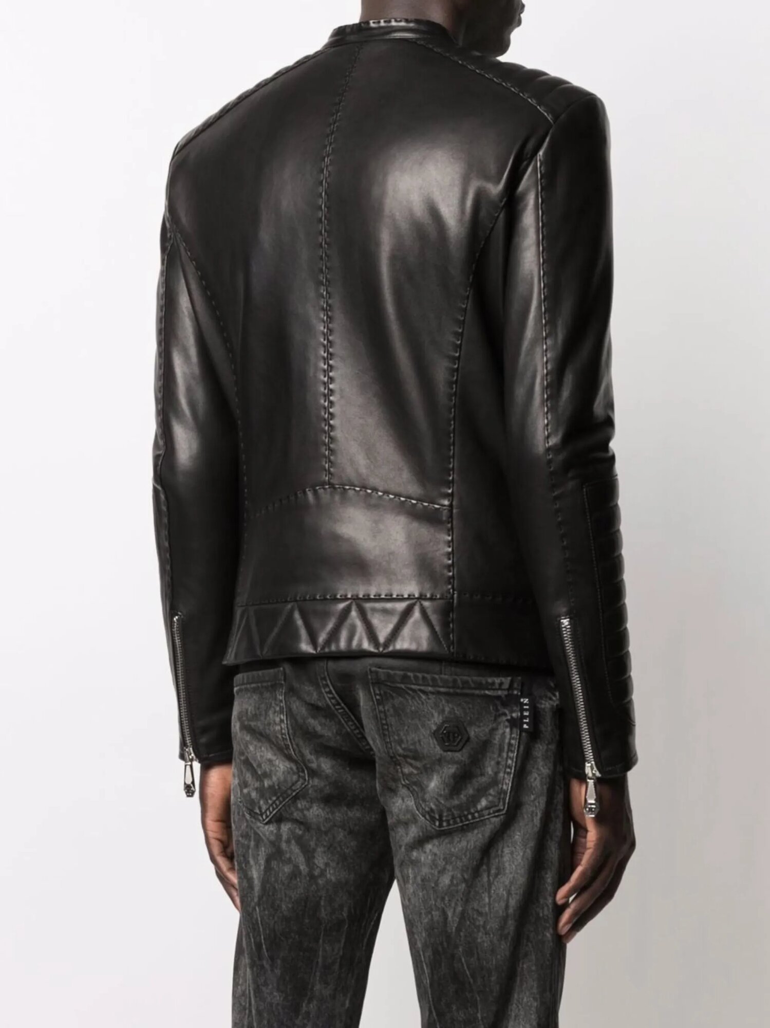 Куртка PHILIPP PLEIN Iconic Plein, размер 46, black/black — фото 1