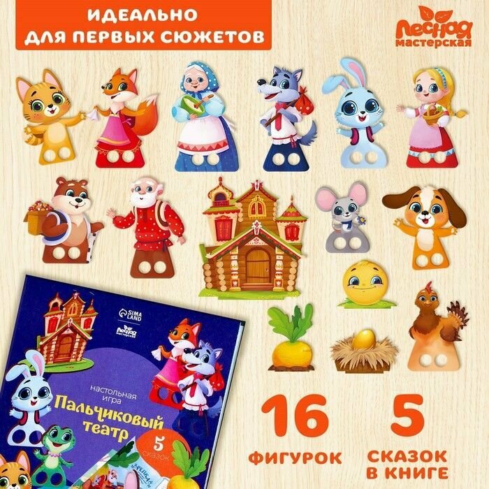 Игровой набор Пальчиковый театр