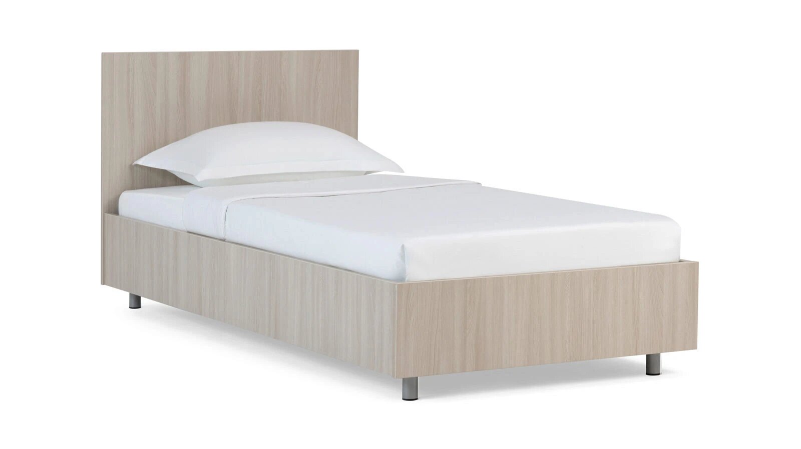 Кровать Askona (Аскона) Story Pro (Стори Про) Ясень Шимо Светлый 90х200