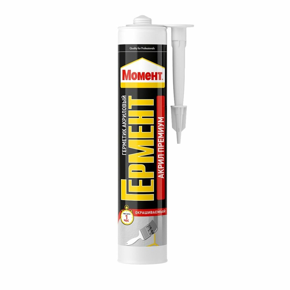 Герметик акриловый Момент Гермент Премиум (420гр) упак (6 шт)