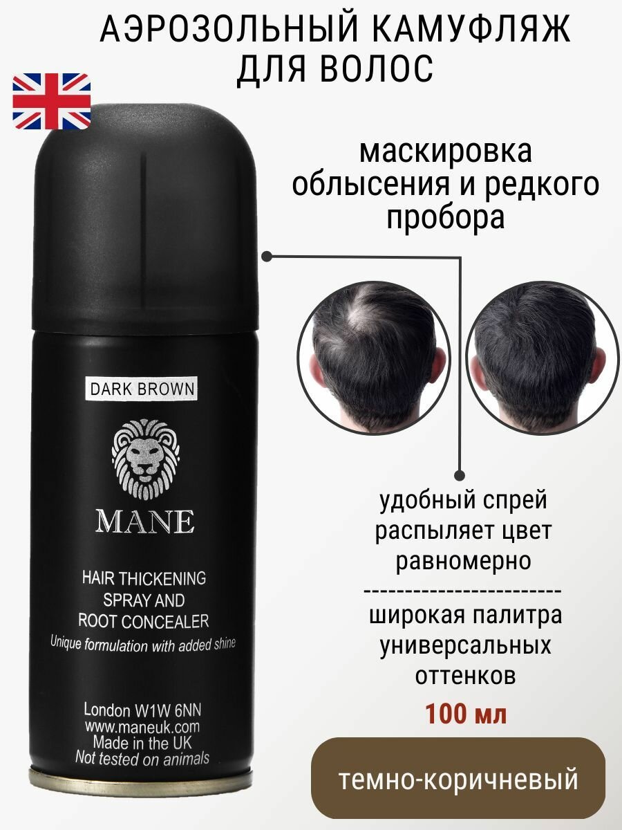 Загуститель для волос , маскировка , камуфляж для бороды