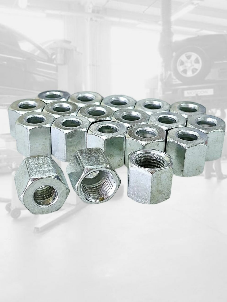 Гайка пропан накидная ATIKER 8 мм G1/4-19 - 20 штук