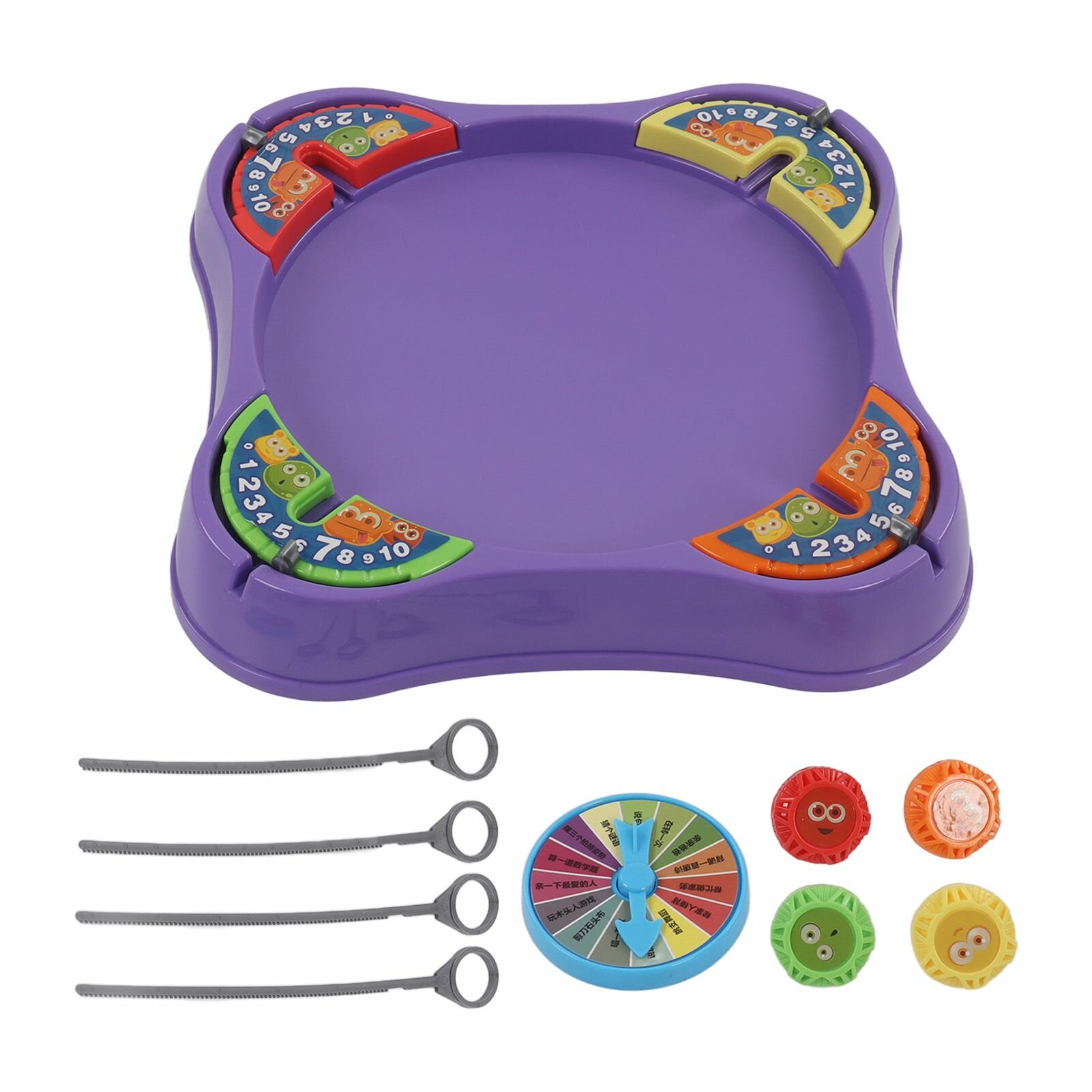 Настольная игра "Волчок", интерактивная, битва гироскопов, для 4 игроков