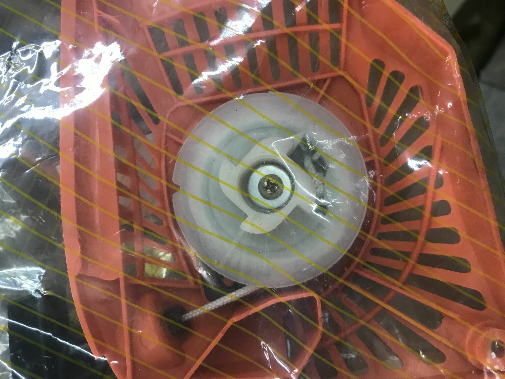 Стартер бензопилы 3800 обычный пуск верхный часть закругленая