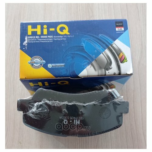 Колодки передние HYUNDAI SOLARIS (произв-во Индия, без противошум пластин) SP1399IN Hi-Q SP1399IN