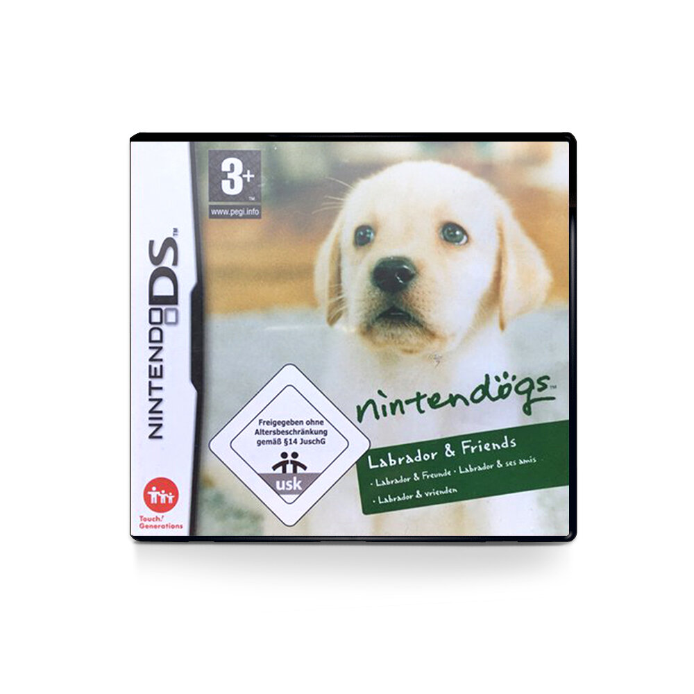 Nintendogs Labrador and Friends (DS) английский язык