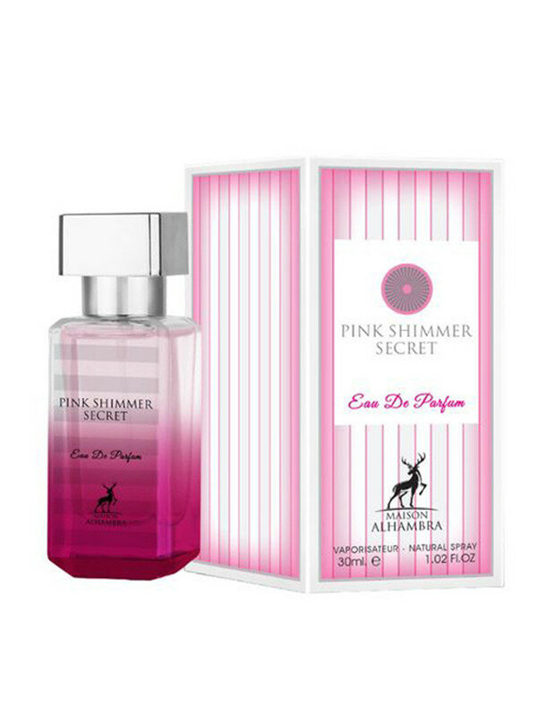 MAISON ALHAMBRA PINK SHIMMER SECRET Парфюмерная вода женская 30 мл