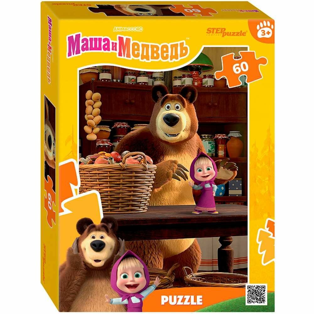 Пазл Маша и Медведь 60 элементов
