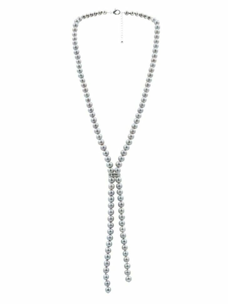 Колье, жемчуг культивированный