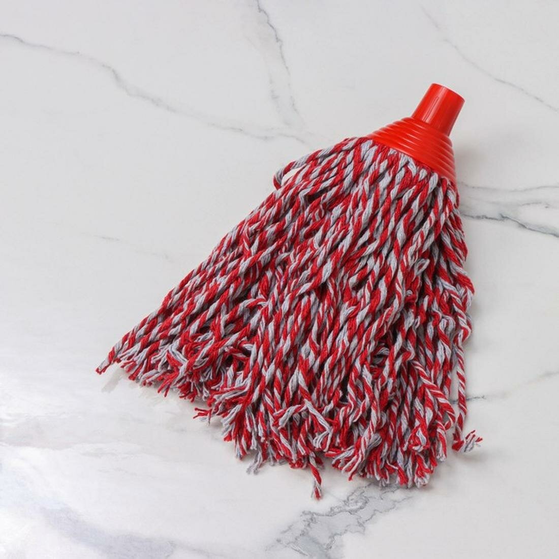 Насадка для швабры верёвочная Доляна, хлопок, 31×10×6,5, цвет микс