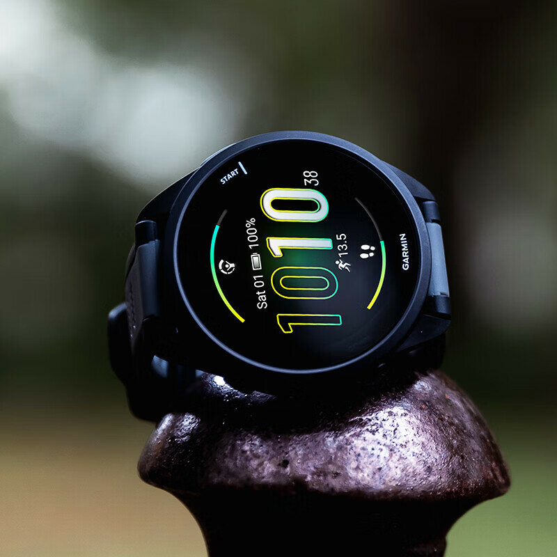 Garmin Forerunner 165 Heart Rate And Blood Oxygen Multi-GNSS Outdoor Smart Sports Watch, Midnight Black