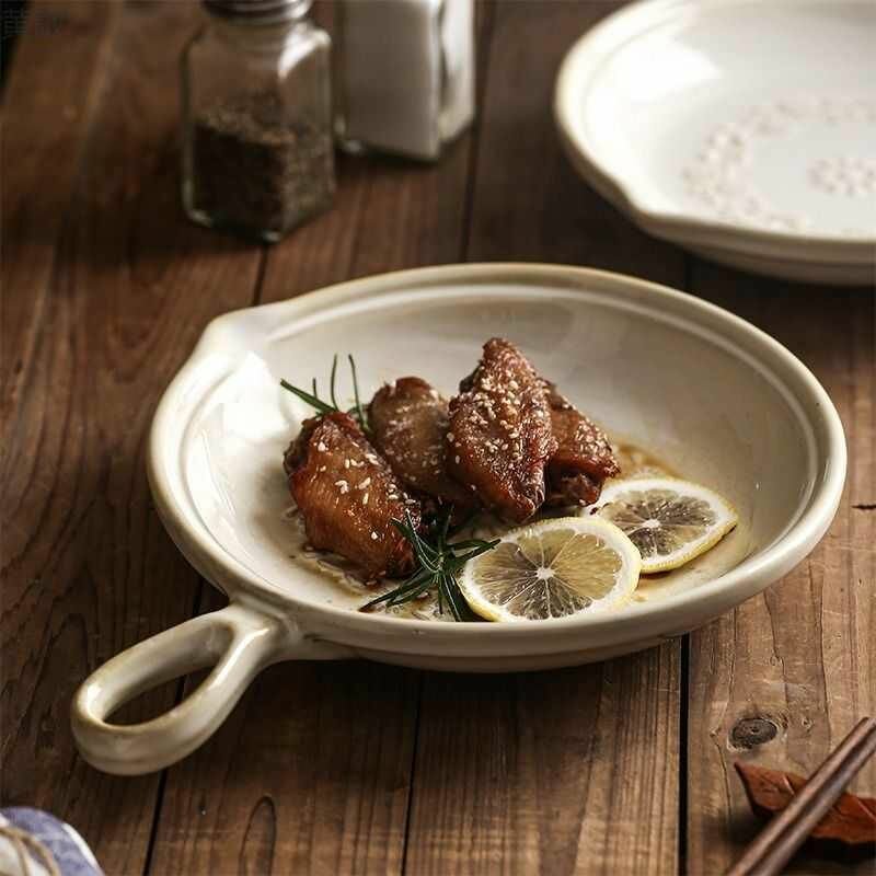 Керамическая сковорода с принтом, Можно использовать микроволновую печь