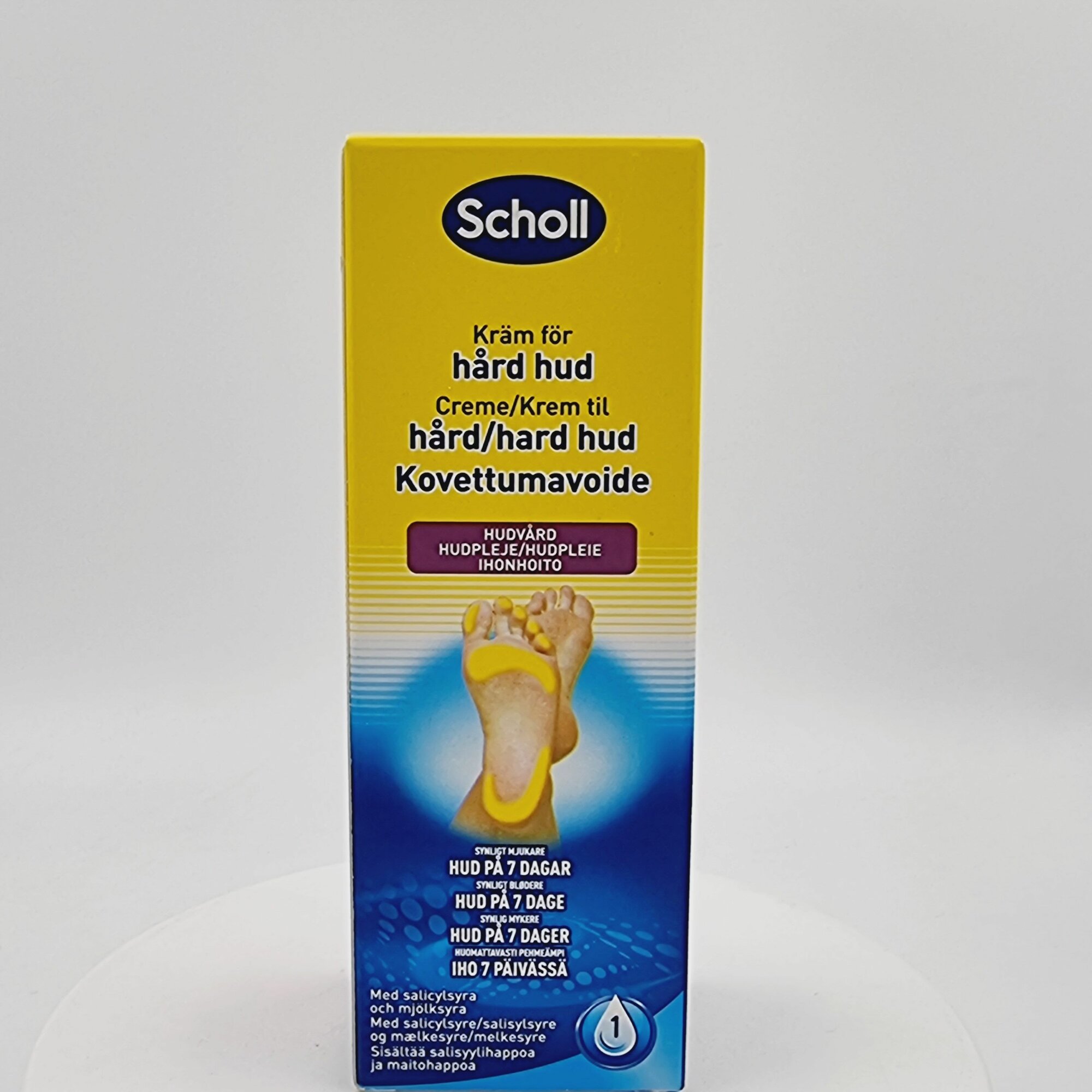 Scholl Крем для ног укрепляющий против мозолей 60 мл (из Финляндии)