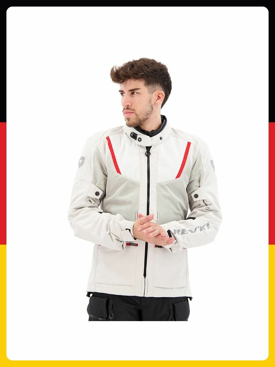 Мотокуртка Revit Levante 2 H2o, Серый, S