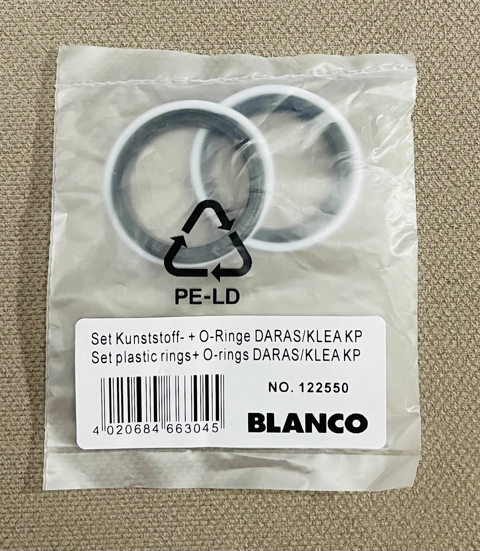 Набор уплотнений кухонного смесителя DARAS Blanco 122550