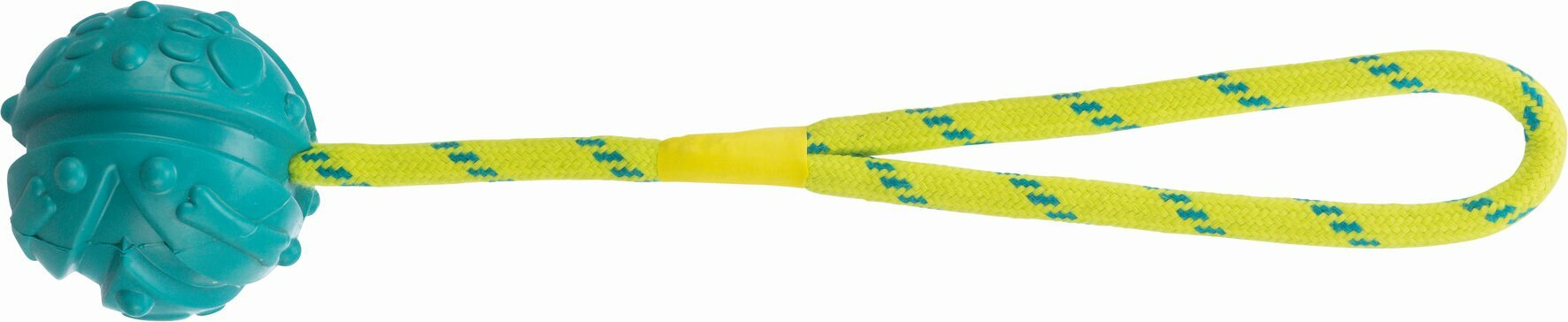 Trixie 33482 игрушка Мяч на веревке 7см