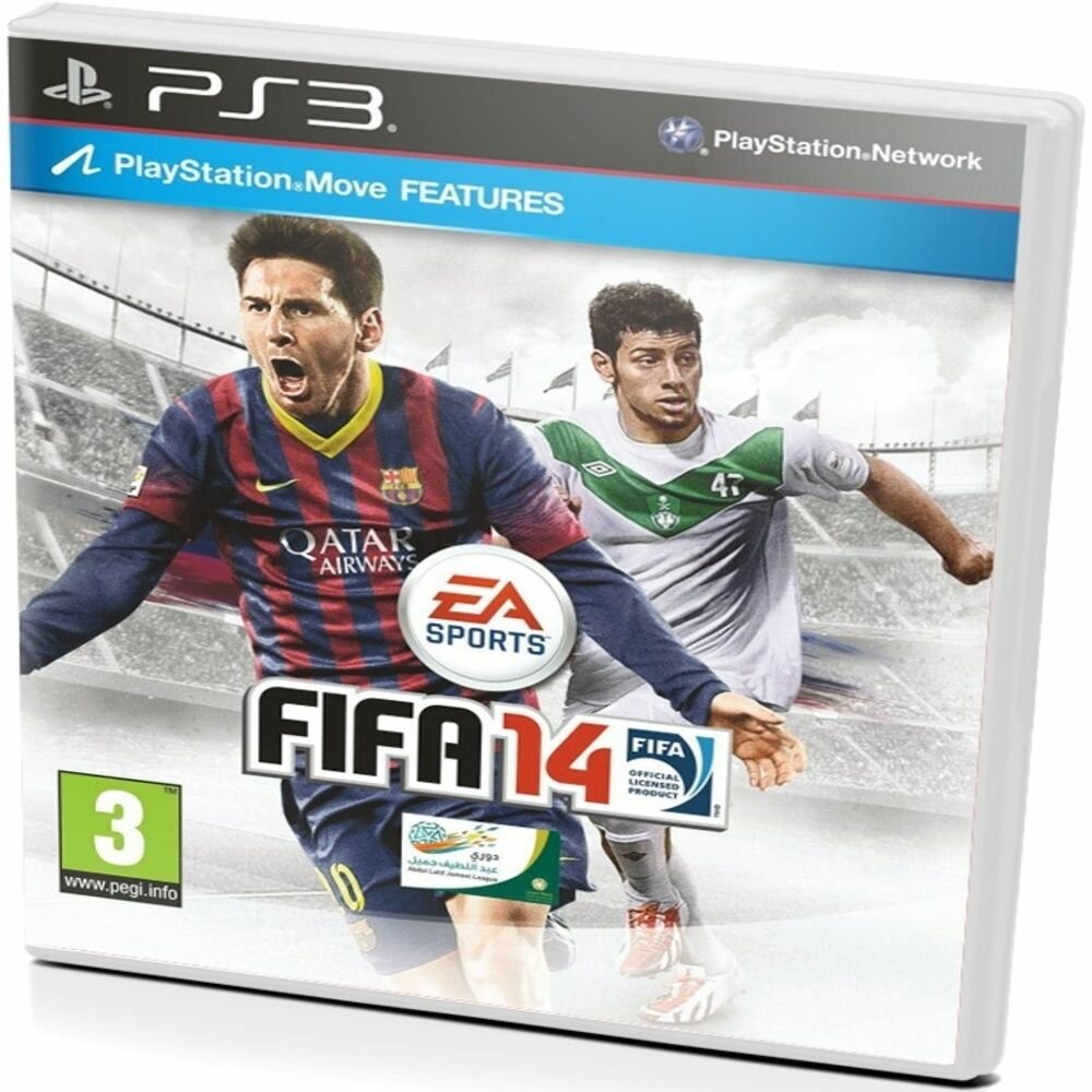 Видеоигра Fifa 14 PS3 Издание на диске. Русский язык.