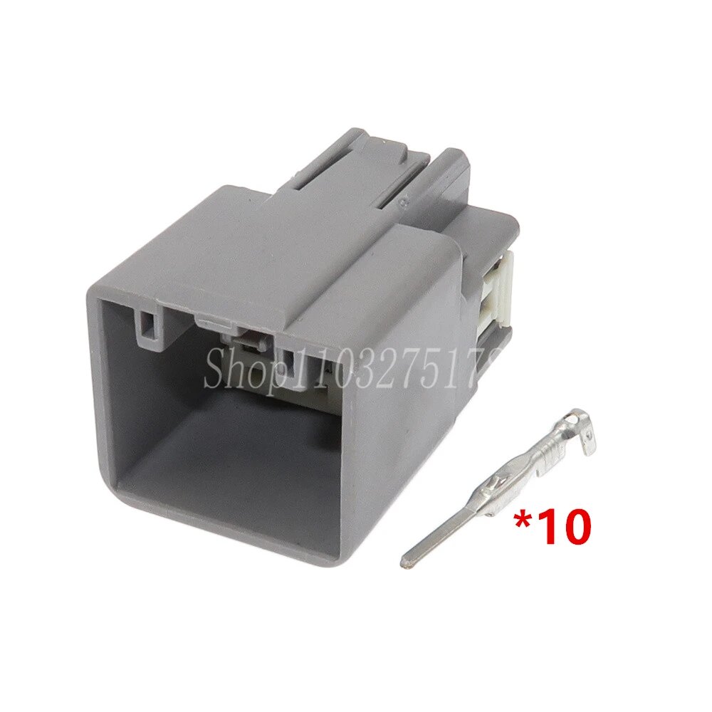 1 компл. 10 контактов 7282-6455-40 7283-6455-40 Автомобильное зеркало заднего вида Кабельный разъем штекер гнездовой разъем для Ford Focus 1 Set male