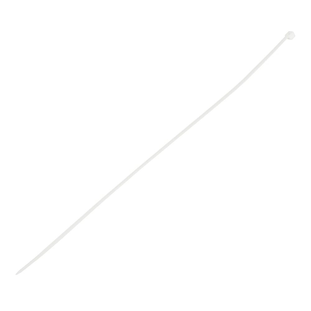 Стяжка кабельная Fortisflex КСС 300х3,6 мм нейлонoвая белая (100 шт.) (49399) Fortisflex 49399