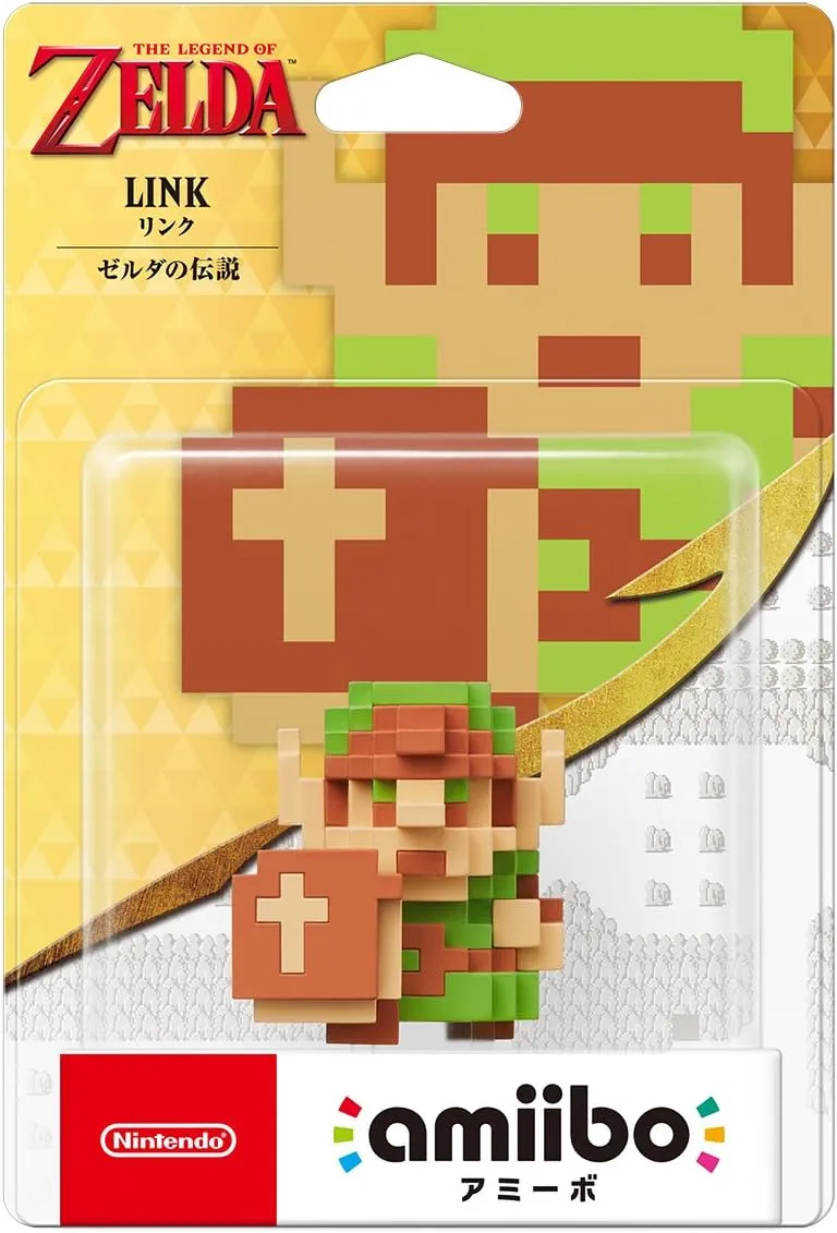 Amiibo. Фигурка Линк 8-бит / Link 8-bit (The Legend of Zelda Collection)