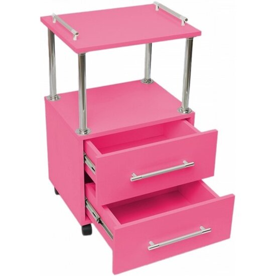 Стол для тату мастера Mass Life Tattoo Profi Eco 2 Фуксия