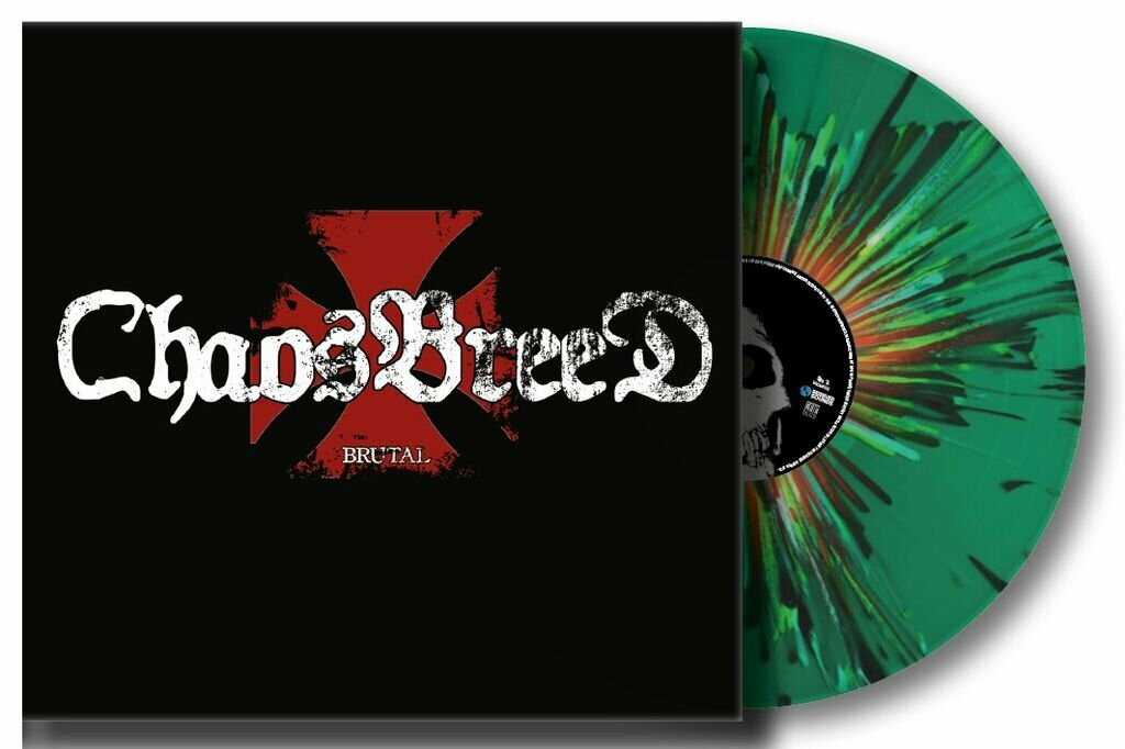 Виниловая пластинка CHAOSBREED - BRUTAL LP Splatter