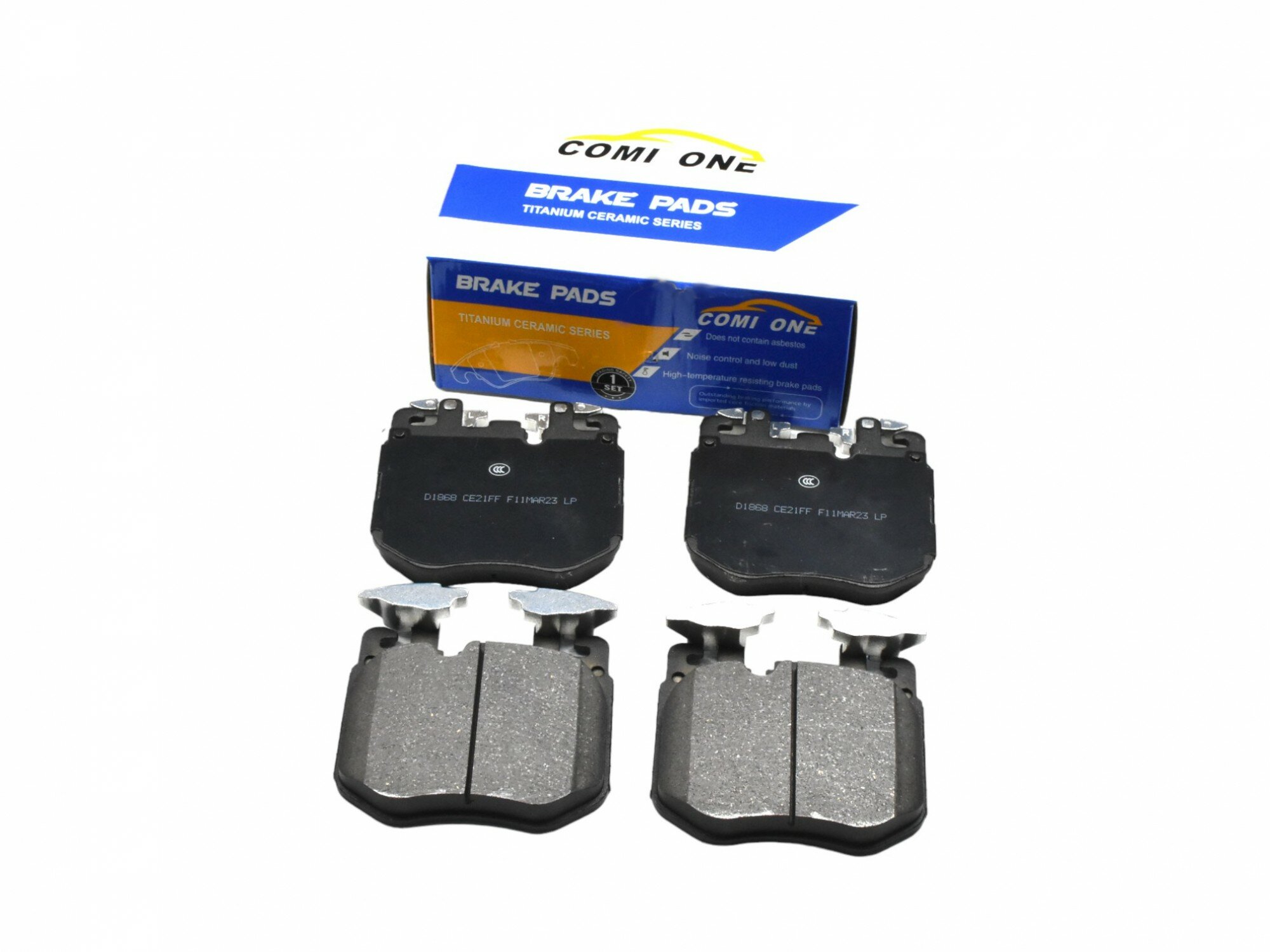 Колодки тормозные передние BMW 3 (G20) 18- / 5(G30) 16- / 7(G11) 15- / X5(G05) 18- / X6(G06) 19- / X7(G07) 19-