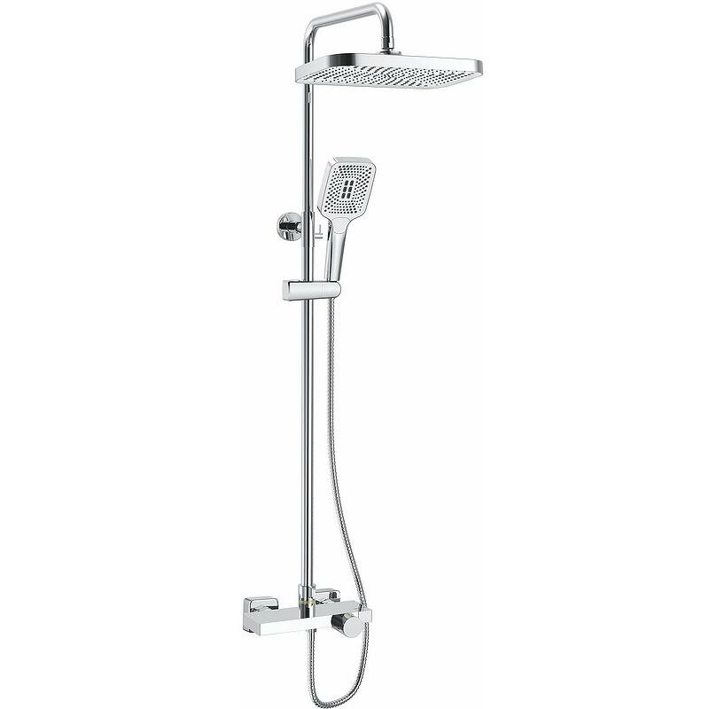 Душевая система Rose R18 R1896-6 с термостатом Хром