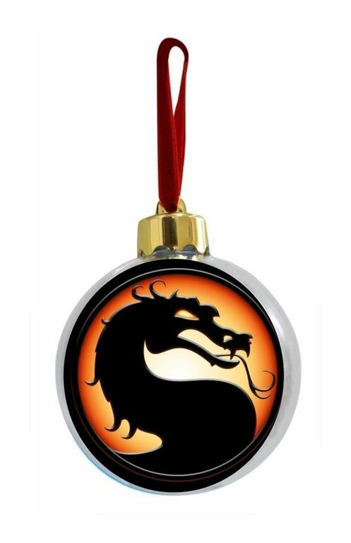 Новогодний ёлочный шар Мортал Комбат, Mortal Kombat №1