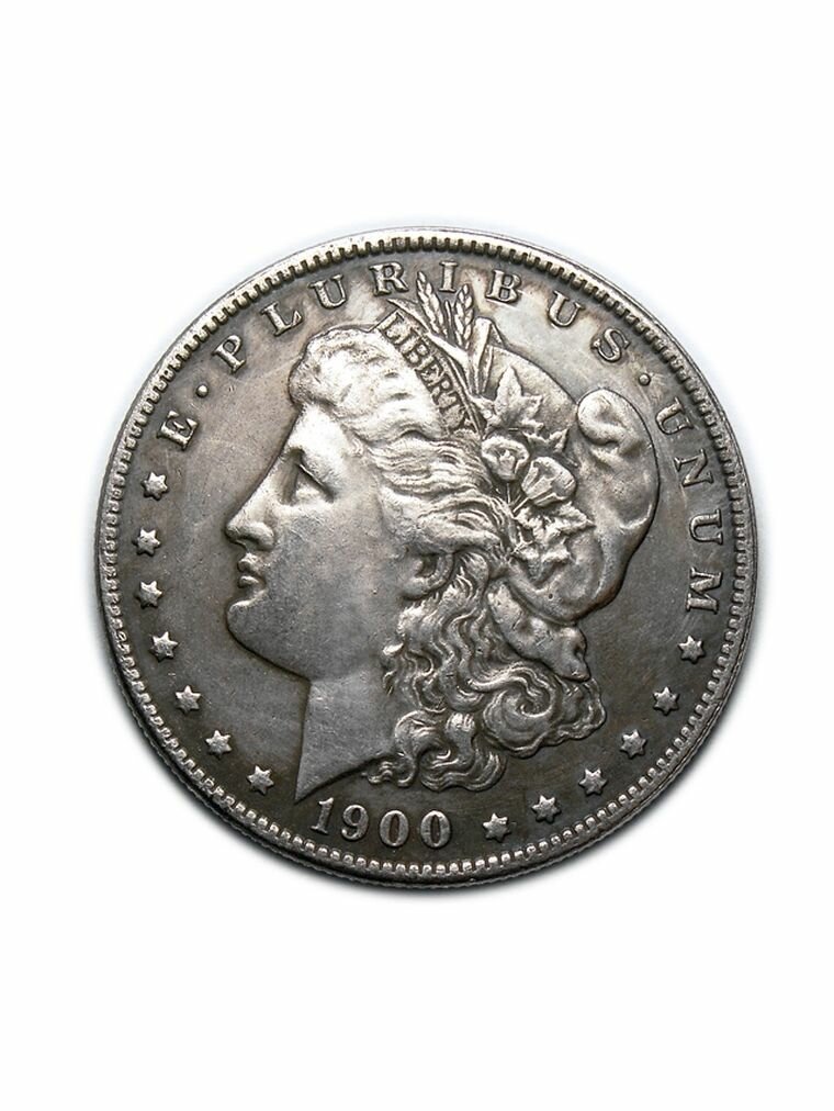 Доллар 1900 года S Моргана сувенирная копия серебряной монеты США монеты, нумизматика, деньги для коллекции