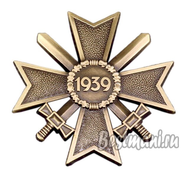 Крест 1939 За Военные Заслуги, сувенирная копия награды Германии, ордена медали и награды